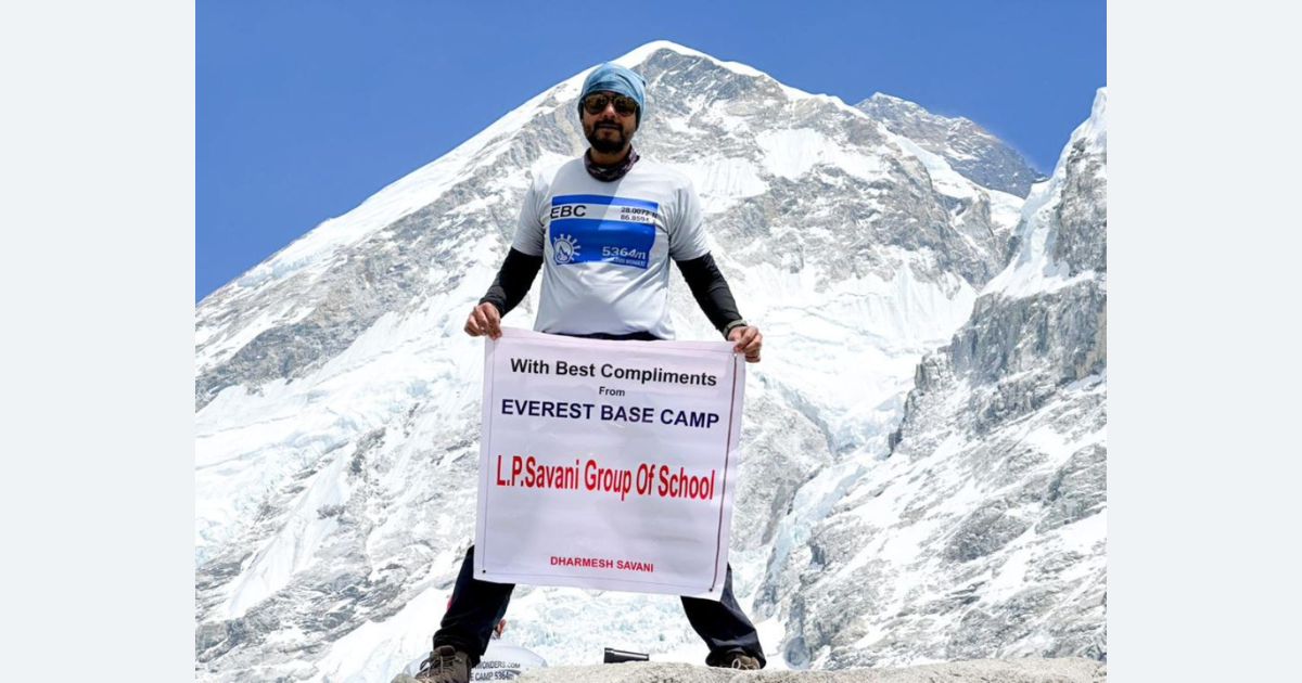Dharmendra Savani, Vice Chairman of LP Savani, achieves a remarkable ...